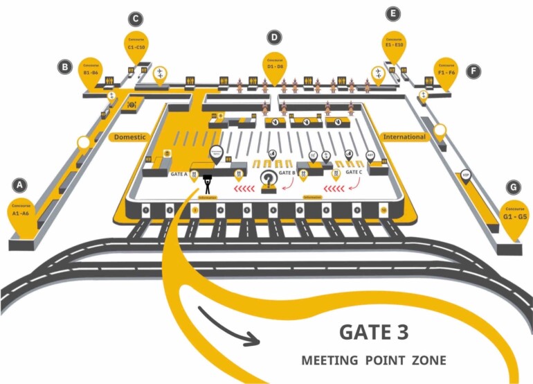 Our Airport Meeting Point | BANGKOK CAB